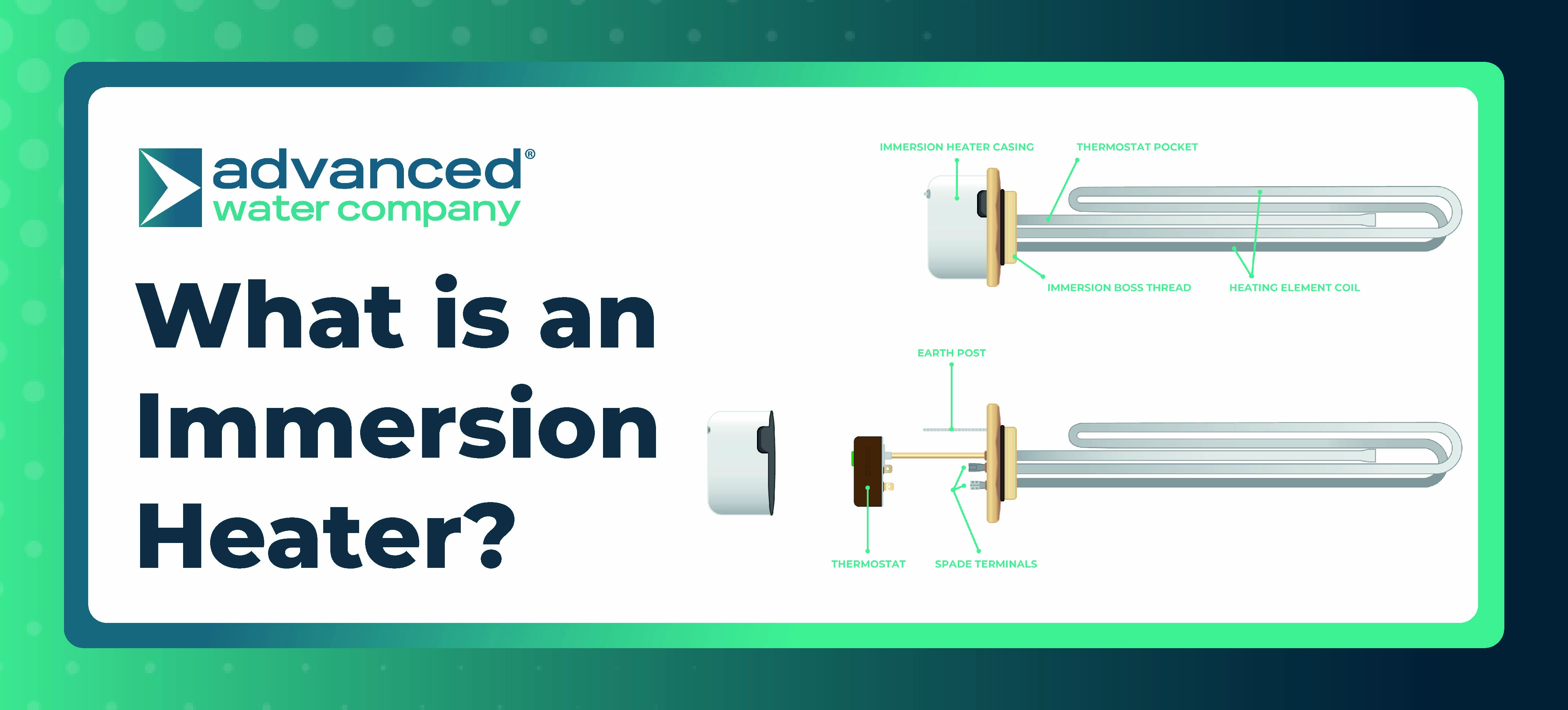 what is the purpose of an immersion heater how does it work